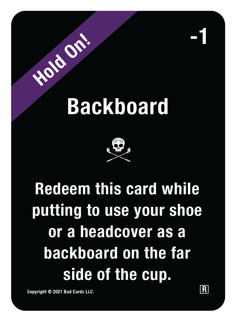 Bad Cards Fore Good Golfers