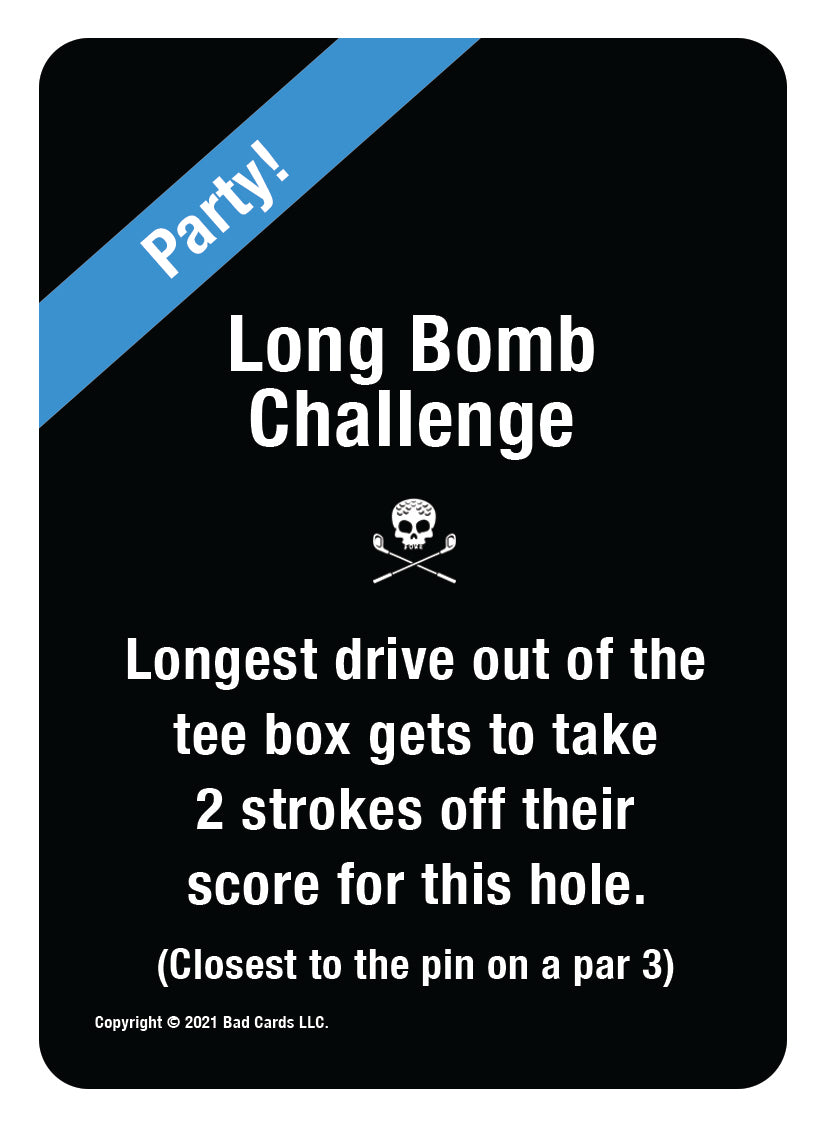 Bad Cards Fore Good Golfers