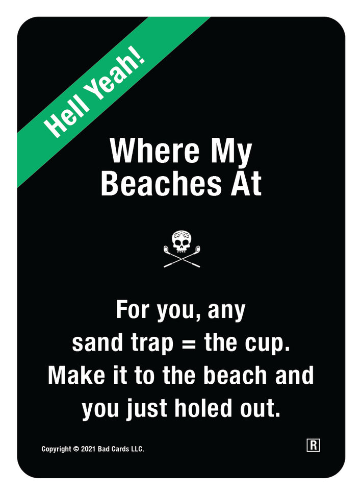 Bad Cards Fore Good Golfers