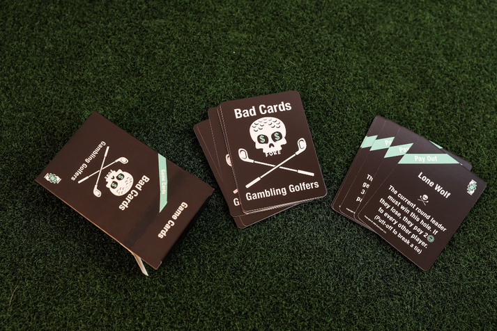 Bad Cards Fore GAMBLING Golfers – Bad Cards Fore Good Golfers